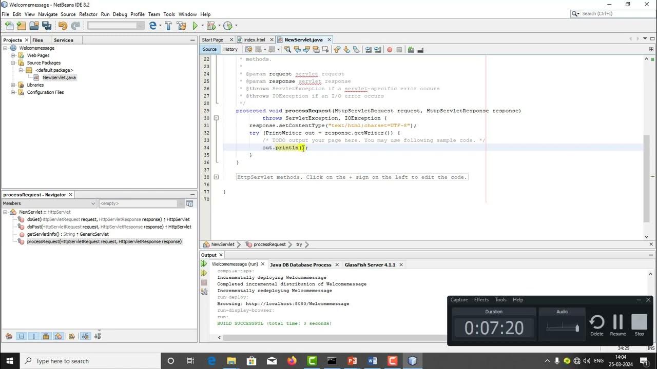 Advanced Java Programming Lab - 01.Design a Purchase Order form using Html form and Servlet ...