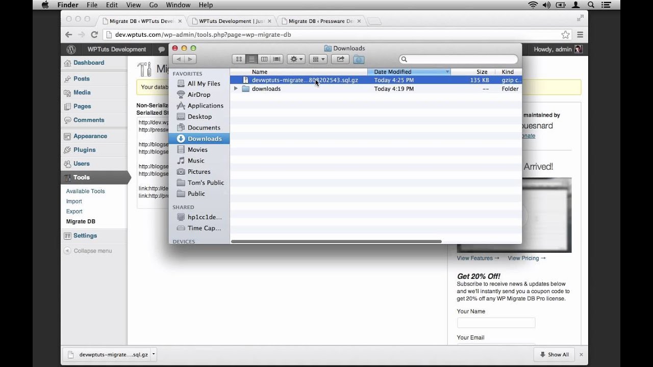Migrating Your Wordpress Database Wp Migrate Db Development To