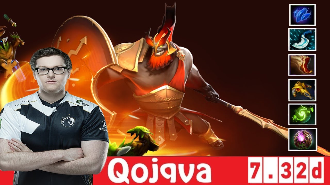 [DOTA 2] Qojqva the MARS [OFFLANE] [7.32d] [3] - YouTube
