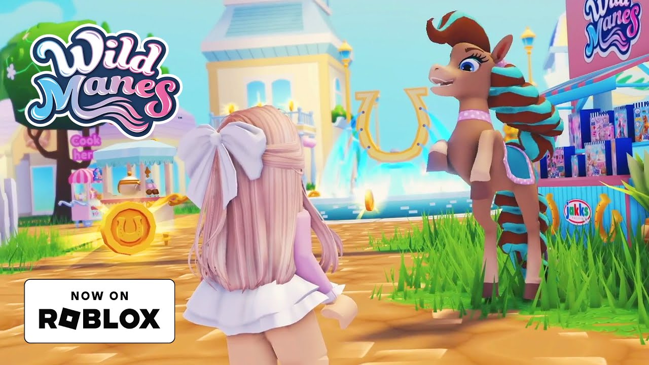 Wild Manes Now on ROBLOX!🐴🎮 Gameplay Trailer 🐎🩷 Let's Play! - YouTube
