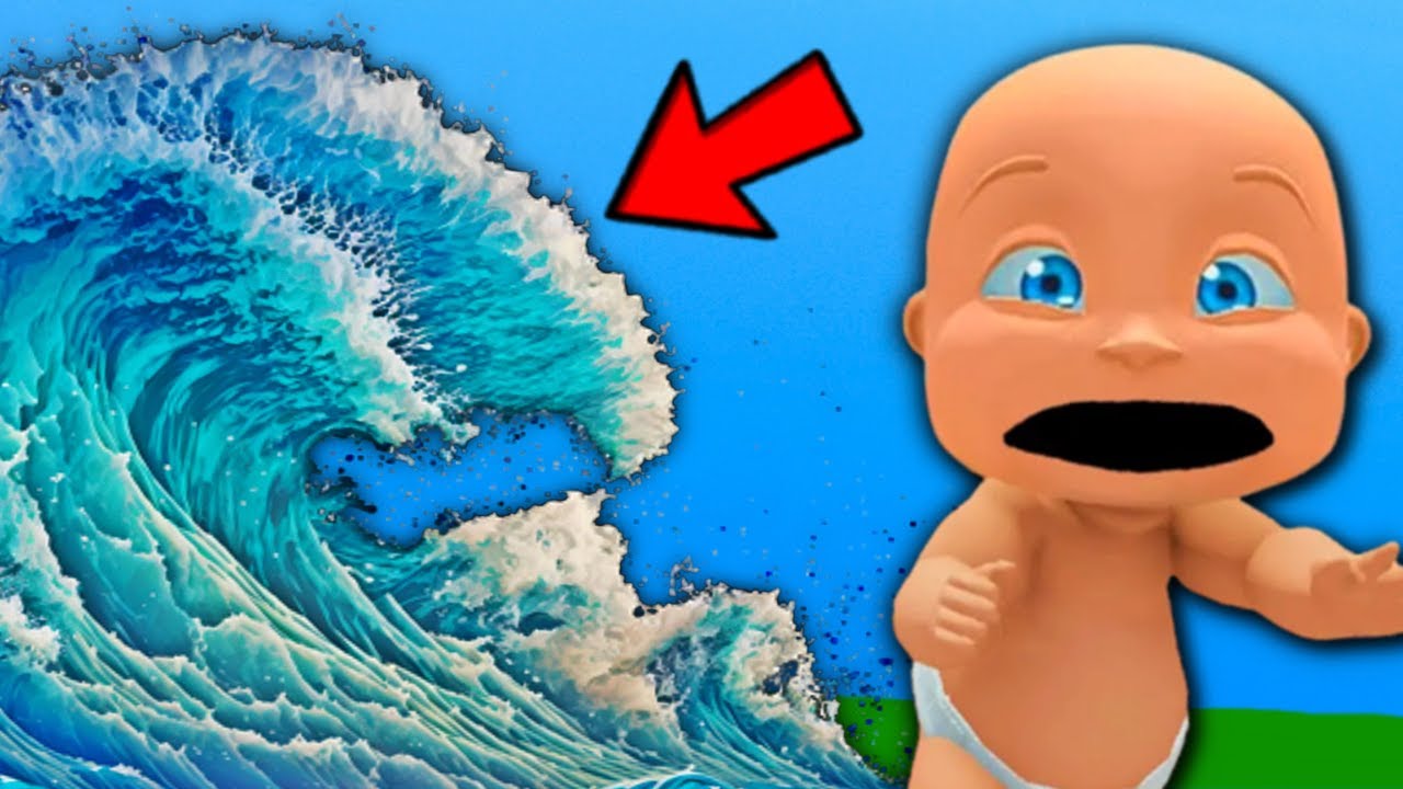 Baby Survives a TSUNAMI! - YouTube