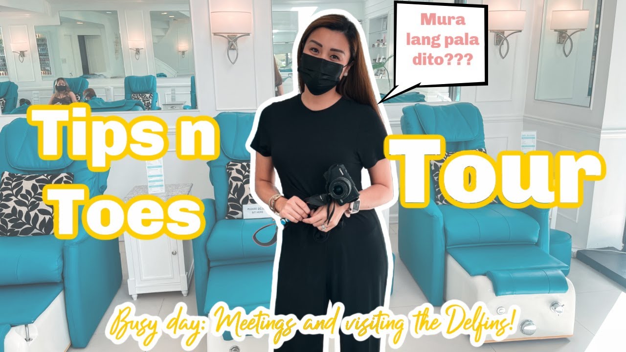 BUSY DAY + TIPS N TOES TOUR (MURA LANG PALA??) | Mosh Cruz ♡ - YouTube