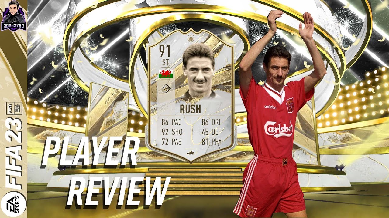 THE MOST UNDERRATED ICON CARD IN FIFA? 91 PRIME ICON IAN RUSH PLAYER ...