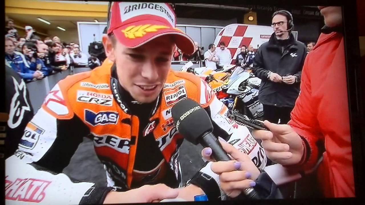 Casey Stoner final motogp race Valencia 2012 last race interview before ...