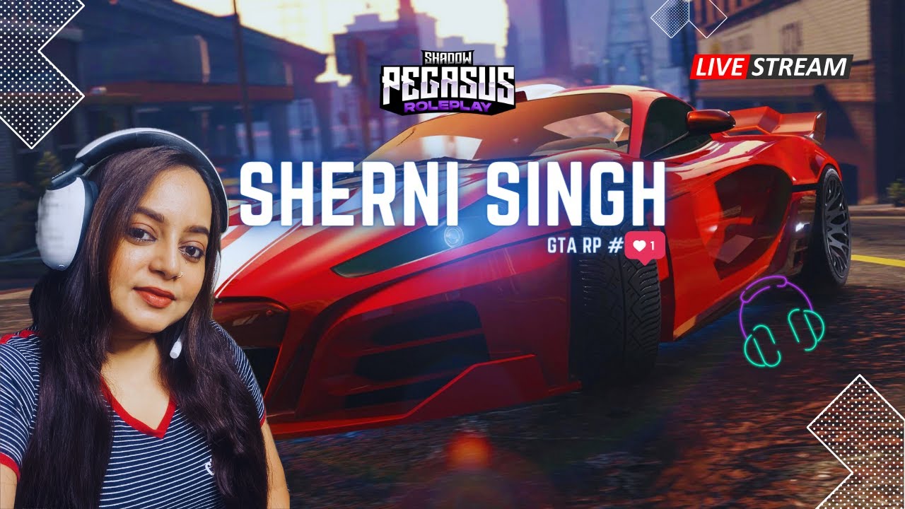 Shadow Pegasus ️💖 GTA 5 RP Hindi Roleplay | GTA 5 RP Gameplay Live Stream India #girlgamer #gta ...
