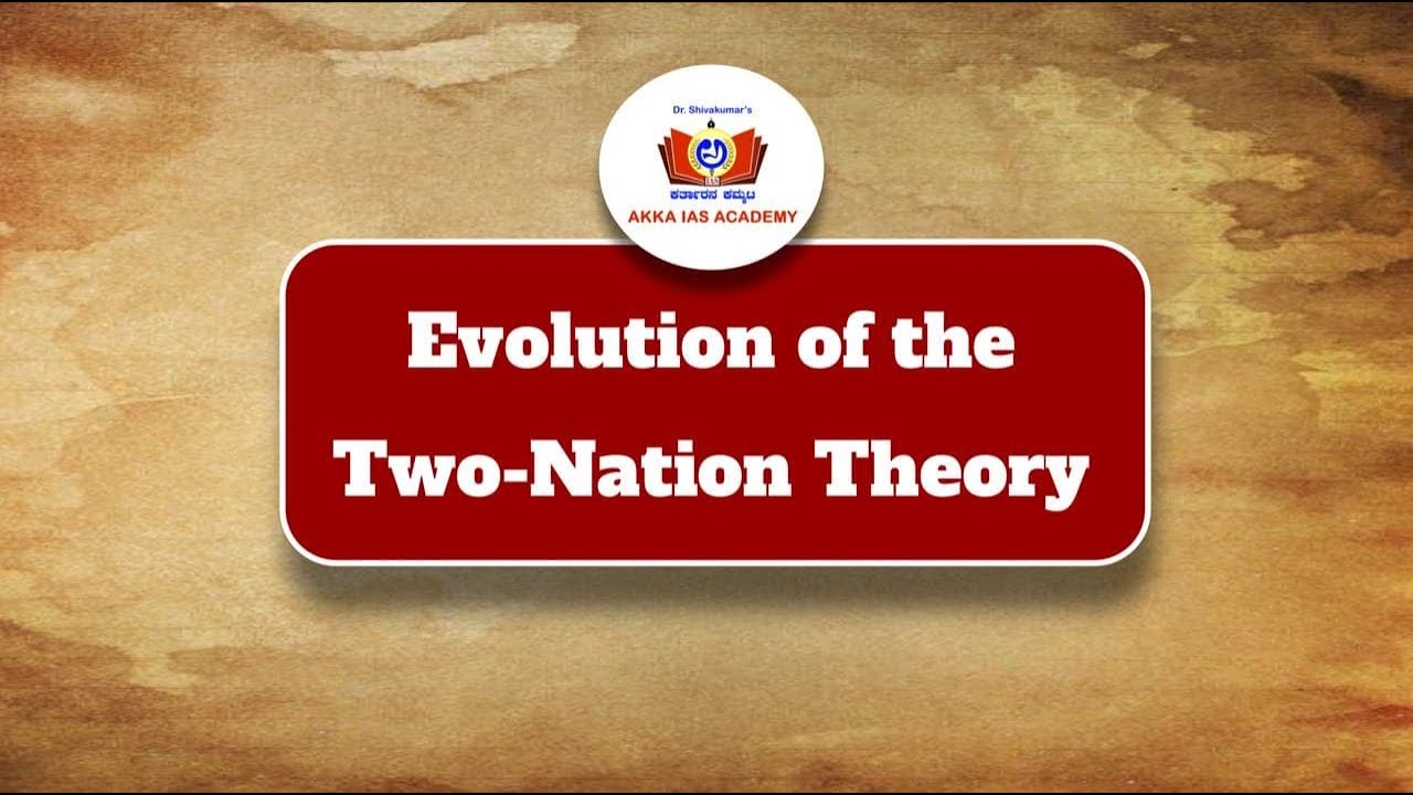 V 29 EVOLUTION OF TWO NATION THEORY - YouTube
