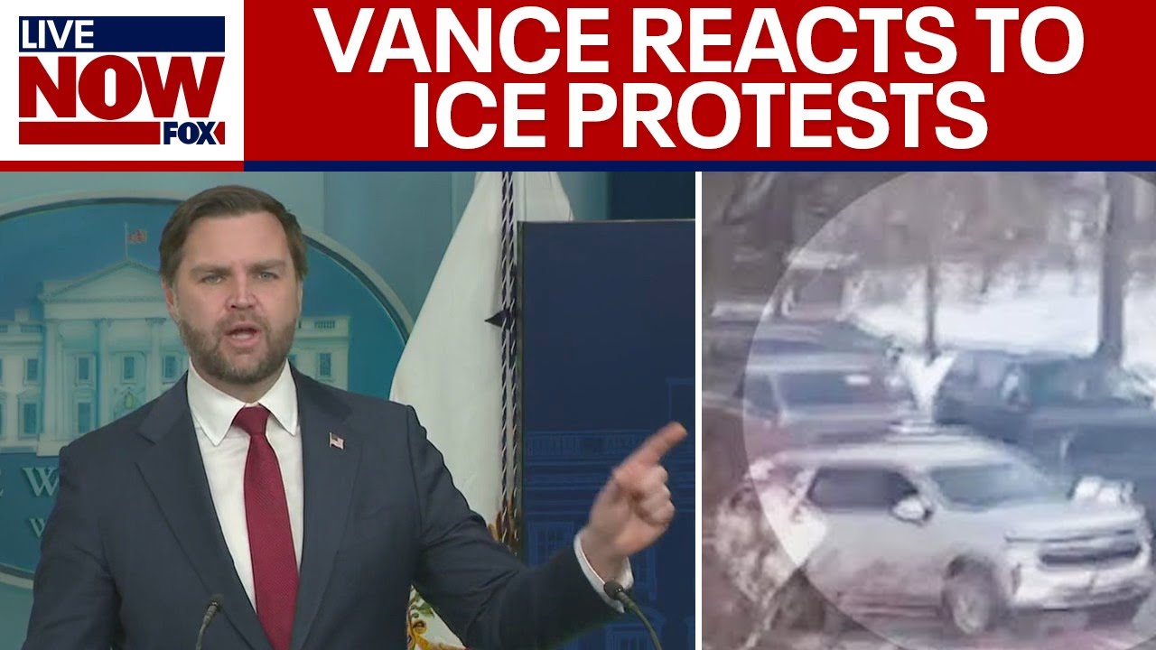 Vance unloads on media over Minneapolis ICE shooting - YouTube