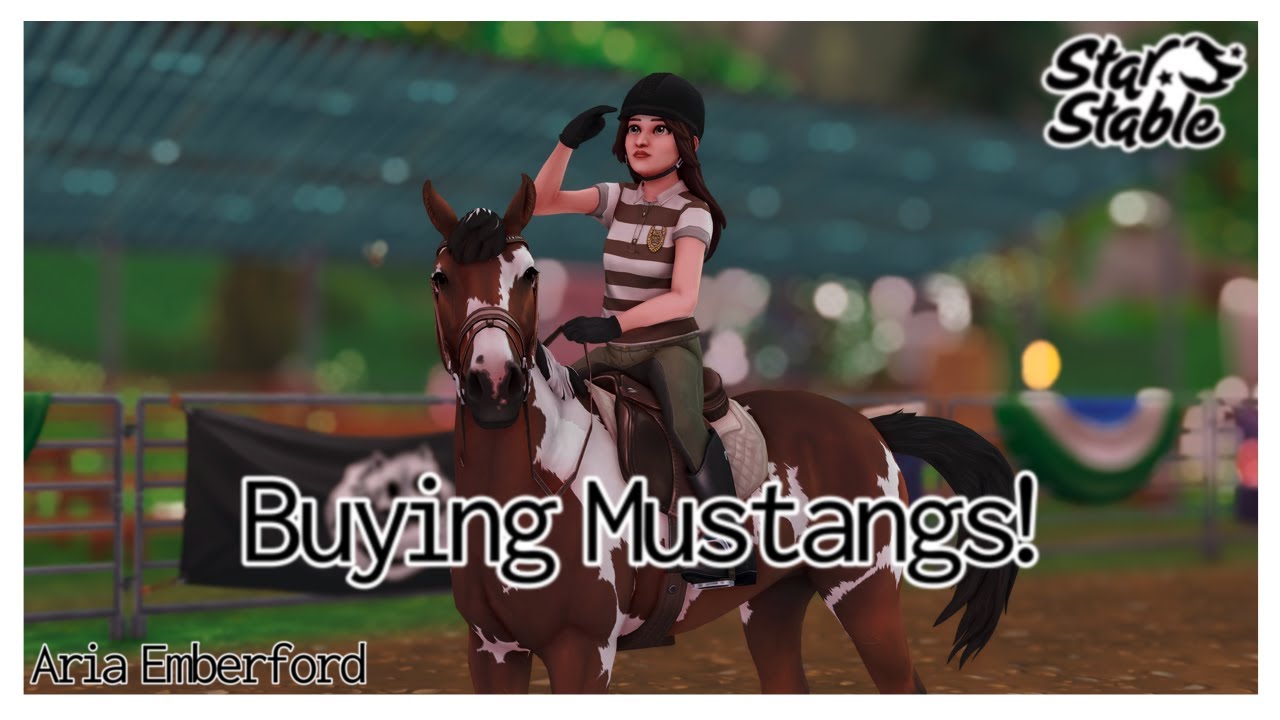 Mustangs have arrived in Jorvik! | SSO | Aria Emberford - YouTube