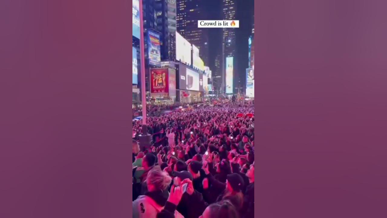 This Crowd Is Crazy 💓 Jung Kook Live At Tsx Times Square Jk Bts