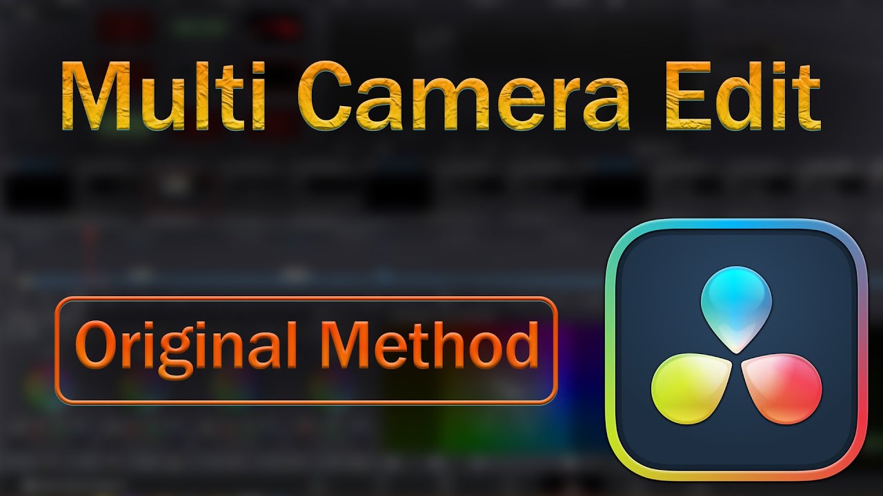 How to Edit Multi-Camera in DaVinci Resolve 19 - Original Method - YouTube