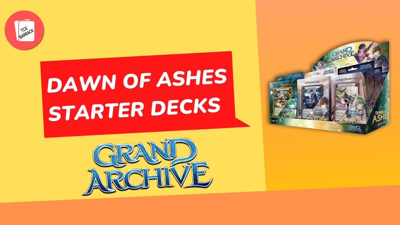 Unboxing Lorraine and Rai Starter Decks Alter Version Grand Archive ...