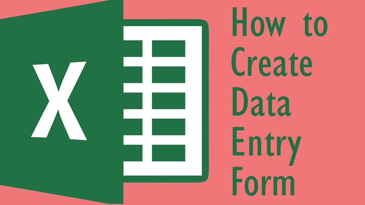 How To Create Data Entry Form In Excel Excel Tips Tricks YouTube how-to-create-data-entry-form-in-excel-excel-tips-tricks-youtube