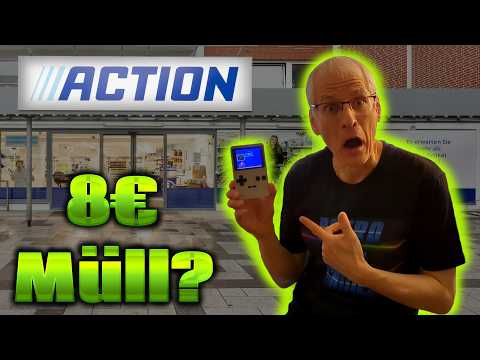 🎮8€ GAMEBOY von ACTION: Genialer Schnapper oder Schrott? Die Retro Lüge(?) im Test!🎮