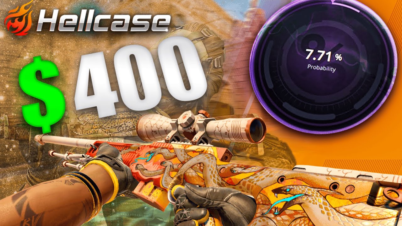 DID I GET DESERT HYDRA FROM UPGRADER ON HELLCASE!? ( HELLCASE PROMO ...