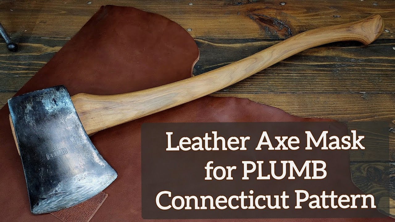 Leather Axe Mask for PLUMB Connecticut Pattern - YouTube