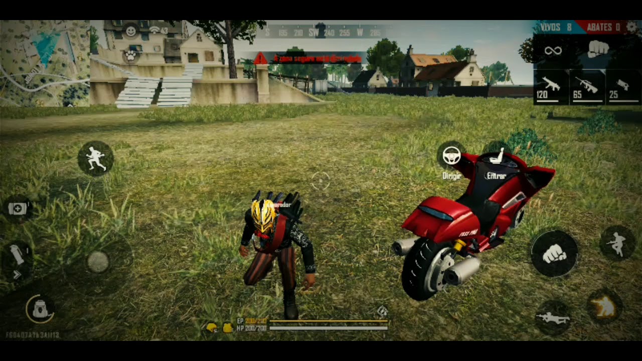 Free fire role com carros - YouTube