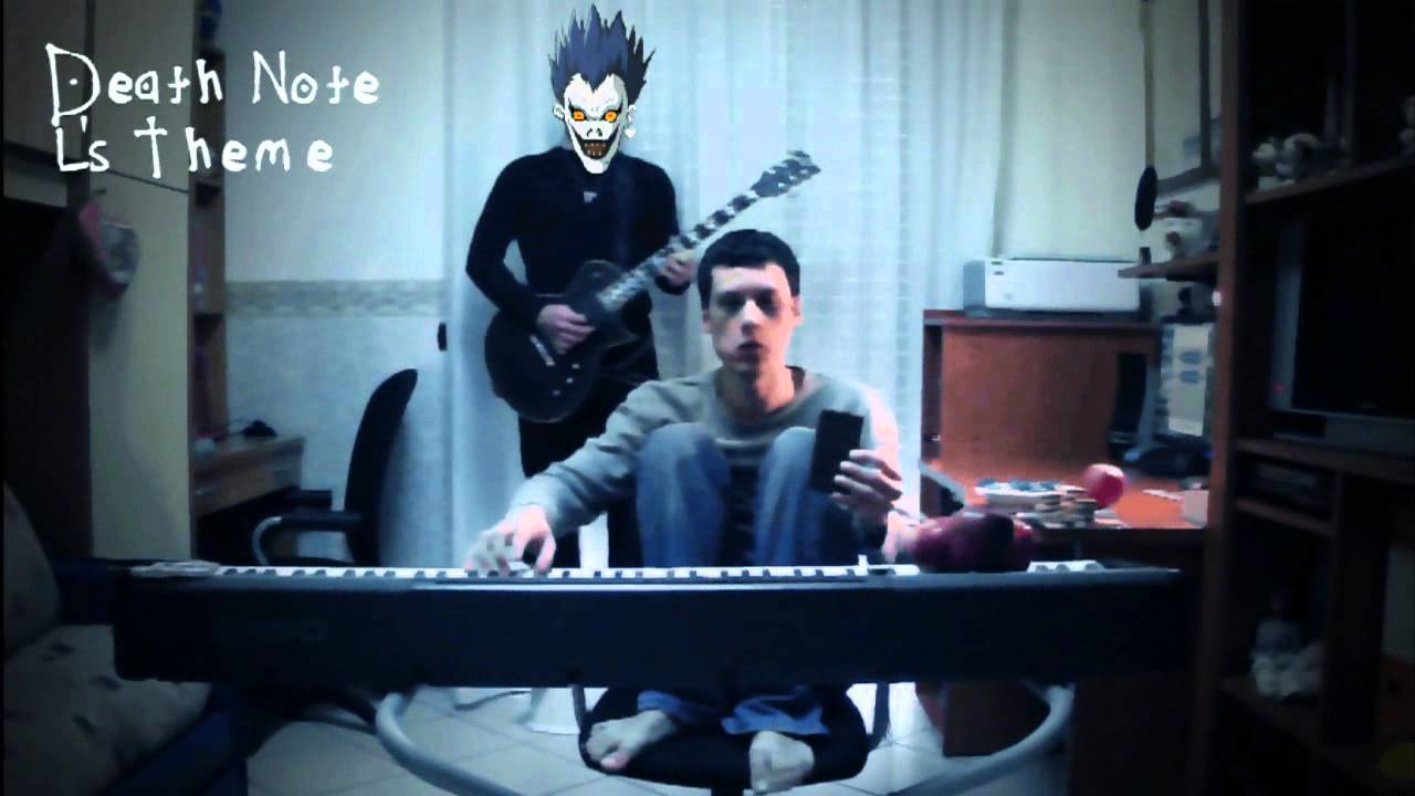 Death Note - L's Theme (cover piano, electric guitar by @andrixbest ...