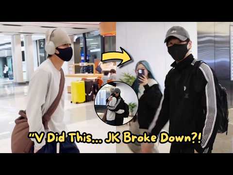 ARMY in Tears! Emotional Moment When Taehyung Welcomes Jungkook at Incheon Airport Shocks Everyone