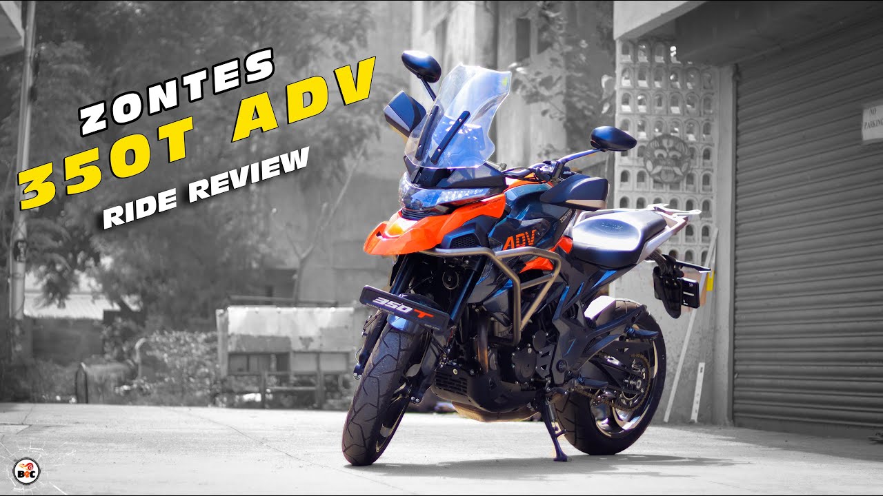 Zontes 350T Adventure Tourer Review in Tamil | Is this the Bike or Car ...