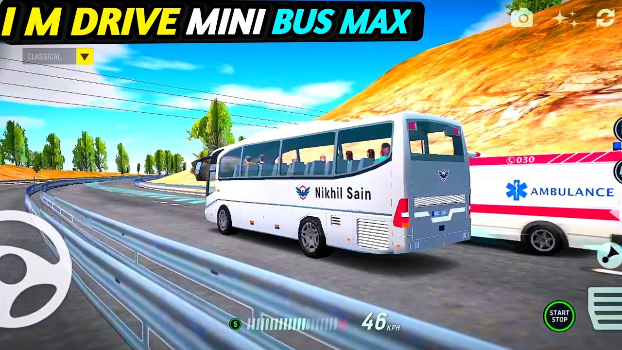 American luxury Mini Bus best Android Mobile Game Bus game ...