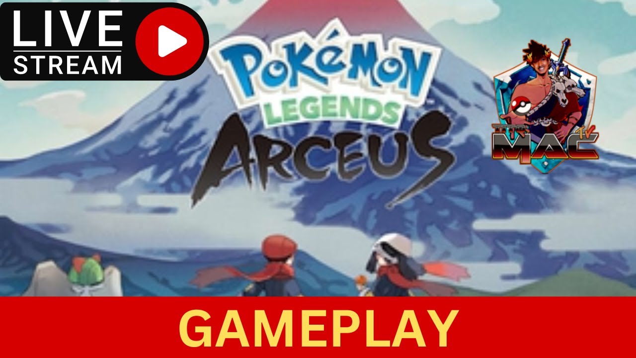 POKEMON LEGENDS: ARCEUS // GAMEPLAY LIVE - YouTube
