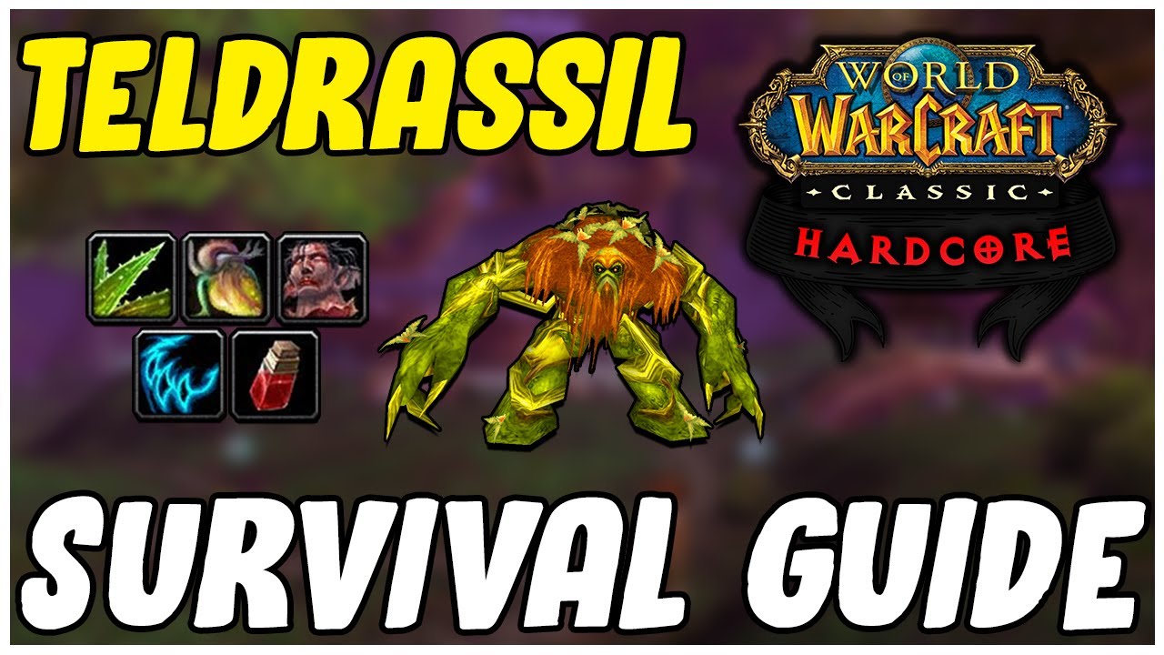 Night Elf Starting Zone | Hardcore Survival Guide: Teldrassil Leveling ...