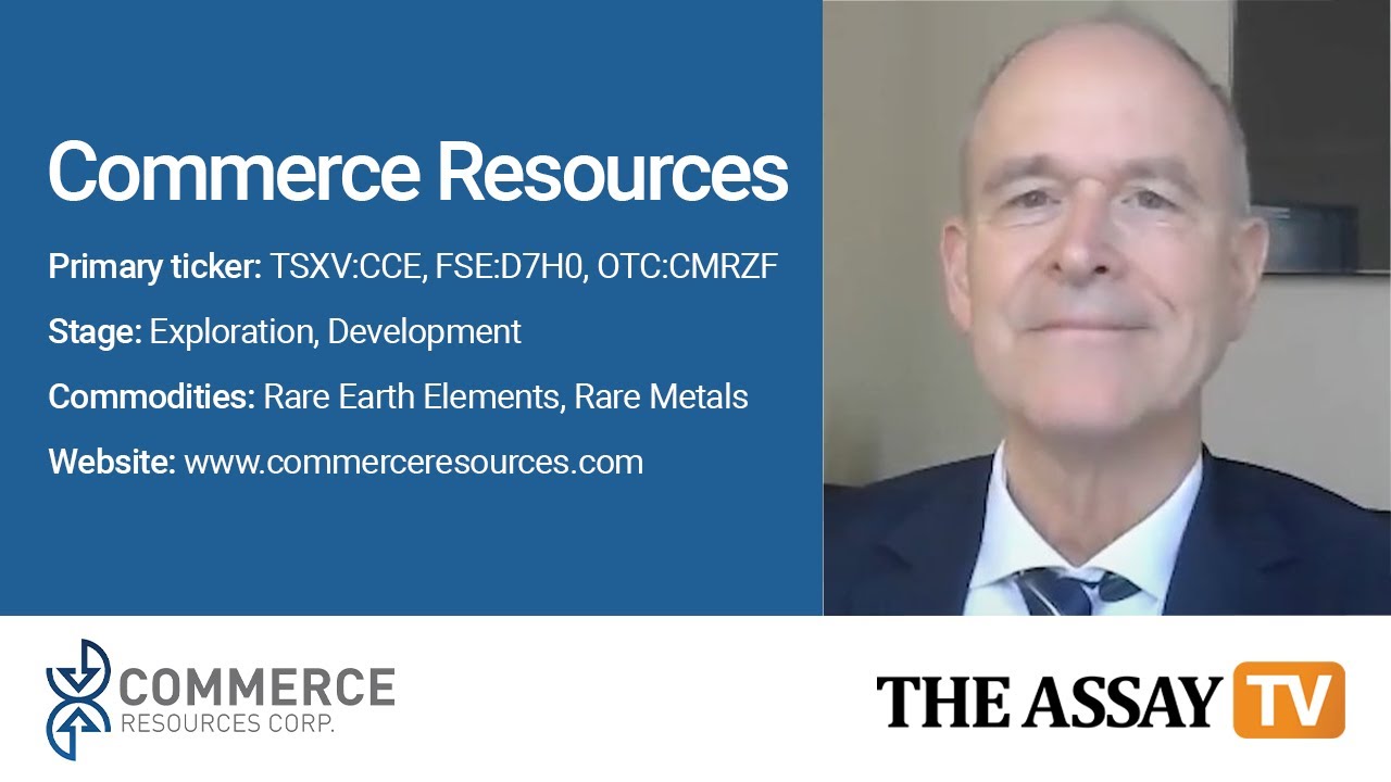 The Assay TV - Chris Grove, President, Commerce Resources (TSXV: CCE ...