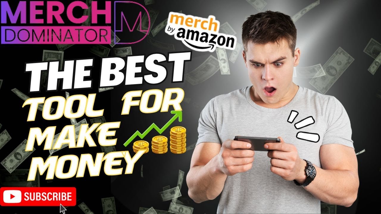 Merch Dominator an ideal tool For Make Money in Merch By Amazon #amazon ...