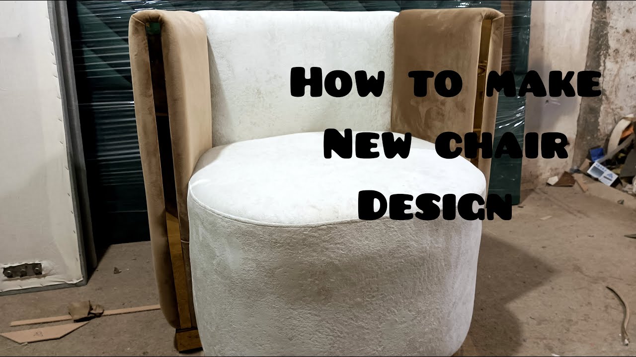 how to make a repair chair design chair New chair - YouTube