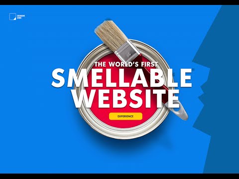 The World's First Smellable Website - YouTube