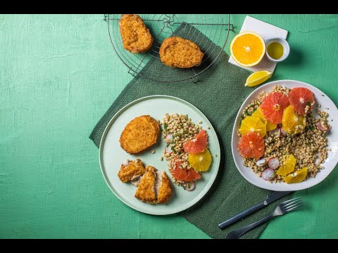 Chicken steaklets with pepper sauce - YouTube