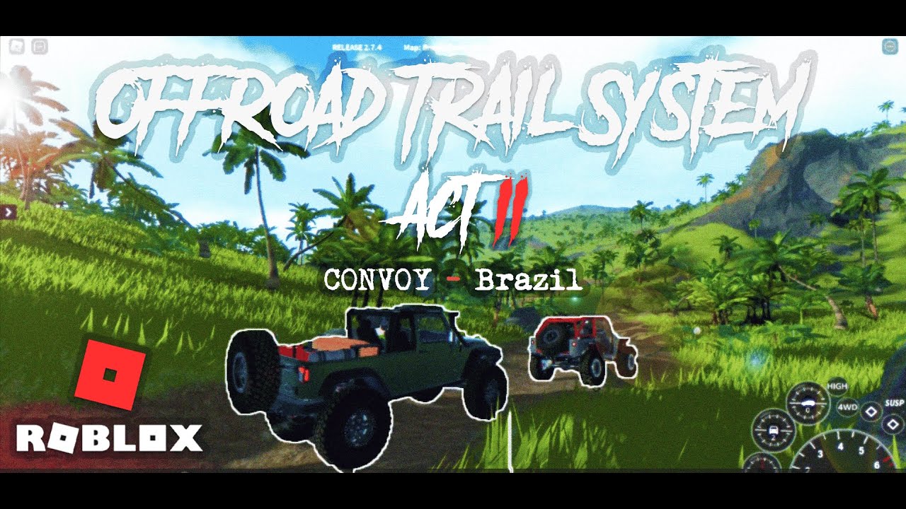Realistic Offroad game on Roblox | Off-Road Trail System: Act II ...