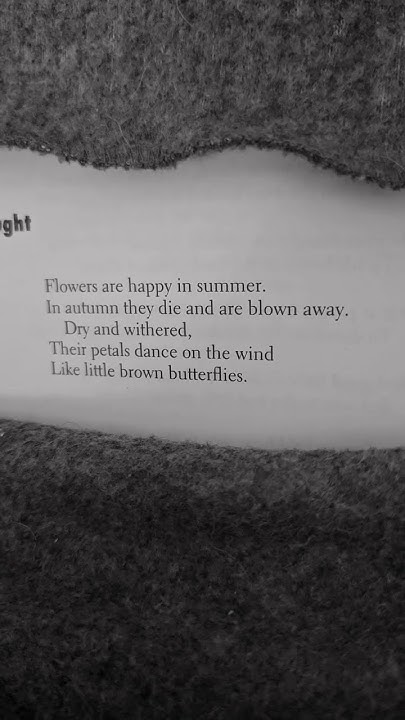 'Autumn Thought' by Langston Hughes - YouTube