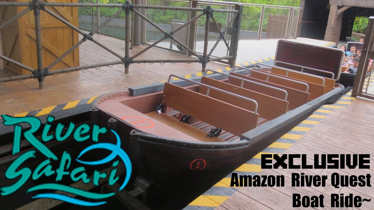 [EXCLUSIVE] Ride On River Safari Amazon River Quest! - YouTube