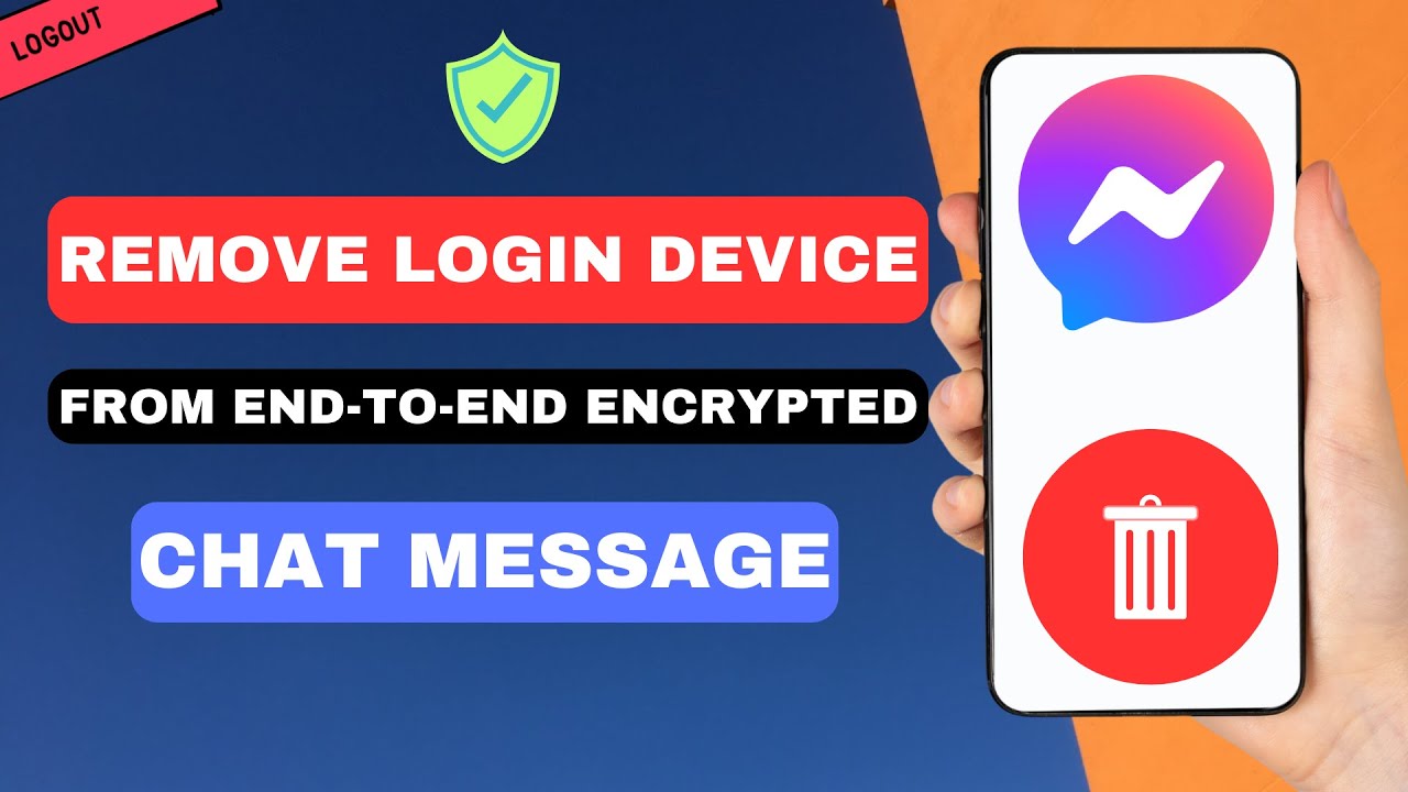 Remove a Device from End-to-end Encrypted Chat on Messenger - YouTube
