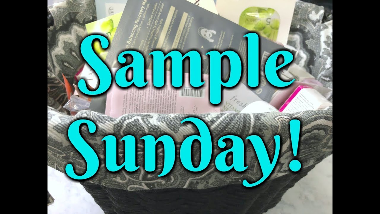Sample Sunday - YouTube