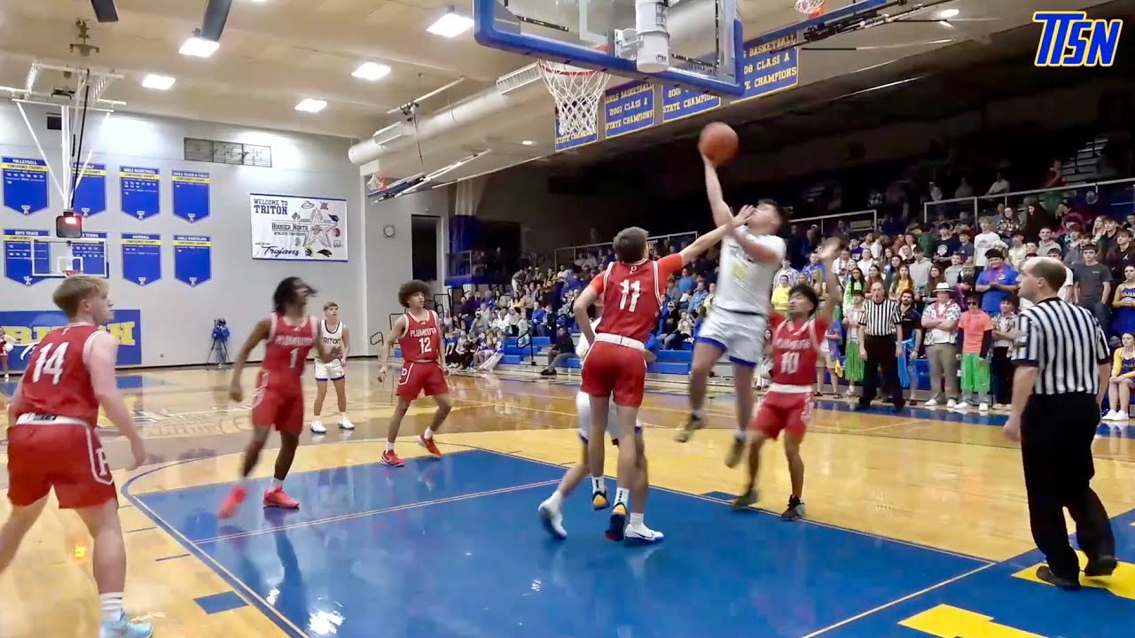 Trojan Julian Swanson vs Plymouth 🏀 12-2-2025 - YouTube