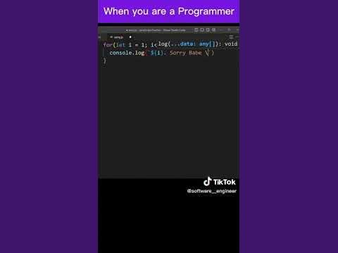 POV: you are a programmer - YouTube