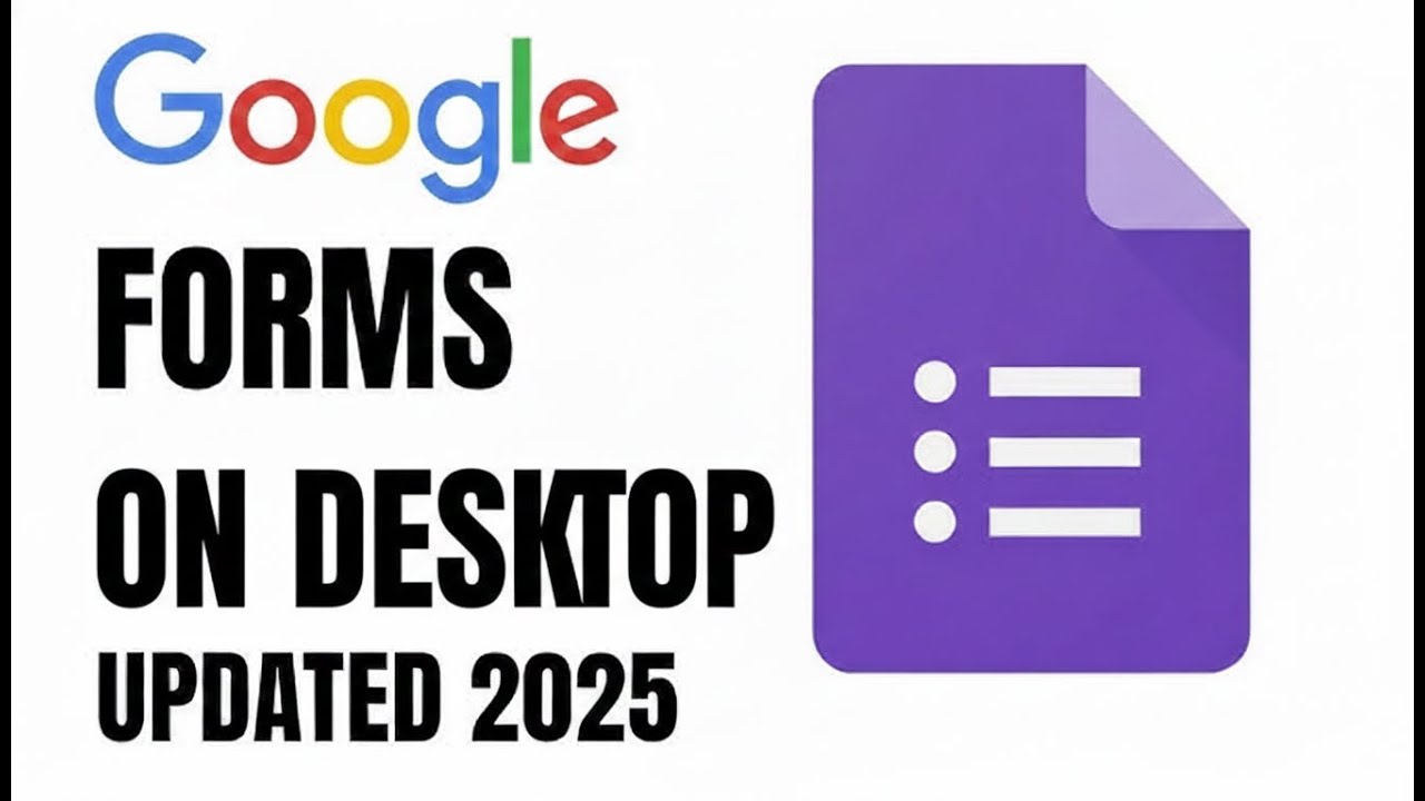 How To Make Google Forms In Desktop Step By Step For Beginners - YouTube