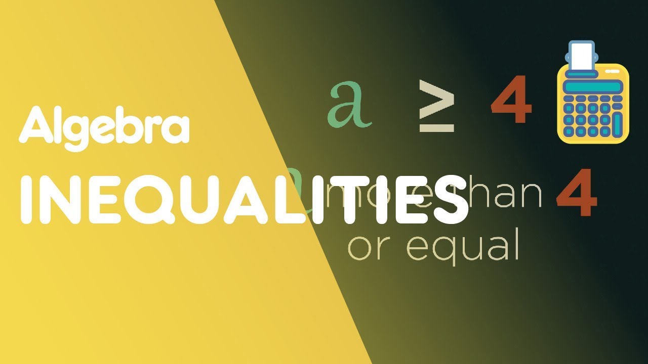 Inequalities | Algebra | Maths | FuseSchool - YouTube