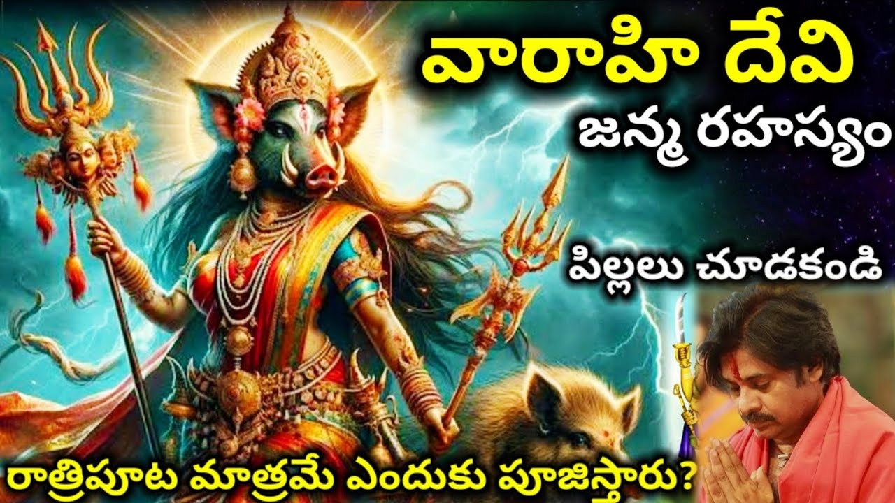 వారాహి దేవి పూర్తి చరిత్ర - రహస్యాలు | Varahi devi Full story in telugu ...
