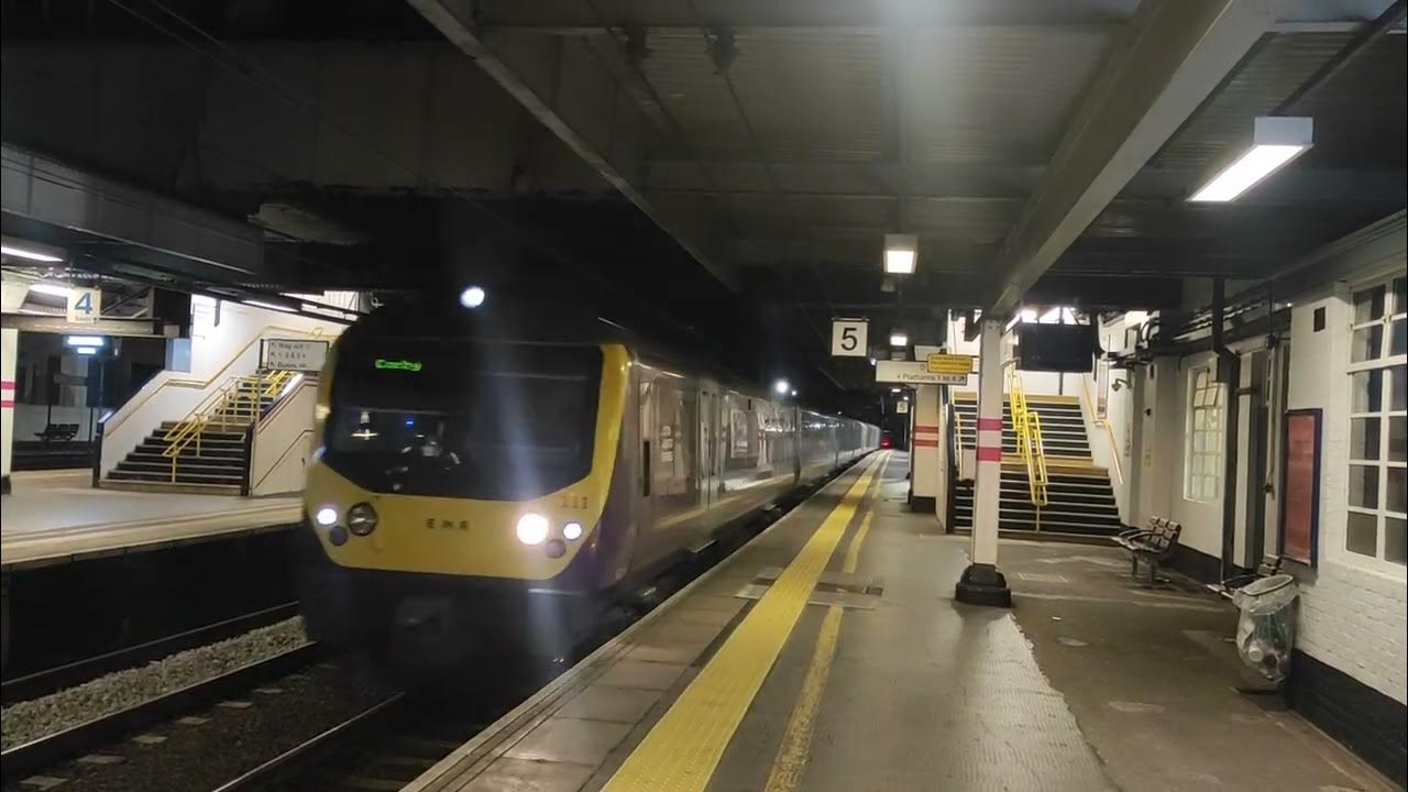 British Rail Class 360 Desiro to Corby - YouTube