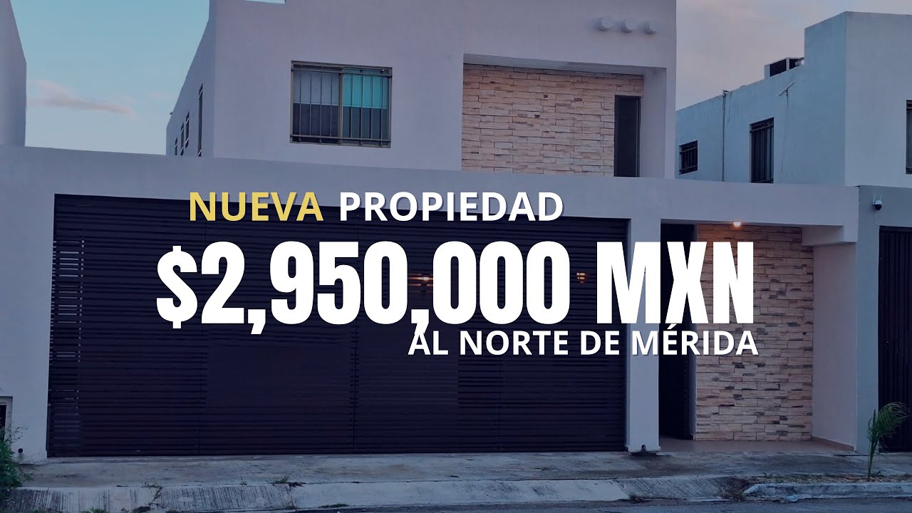 Casa al Norte de Merida- Fraccionamiento Las Américas - YouTube