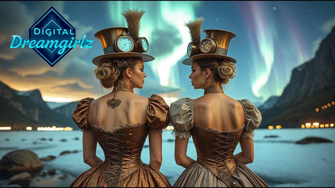 Steampunk Victorian Elegance : A Journey Through Vintage Europe - AI ...