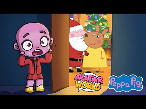 Peppa Pig in Avatar World | Christmas with Kylie kangaroo 🦘 🎄