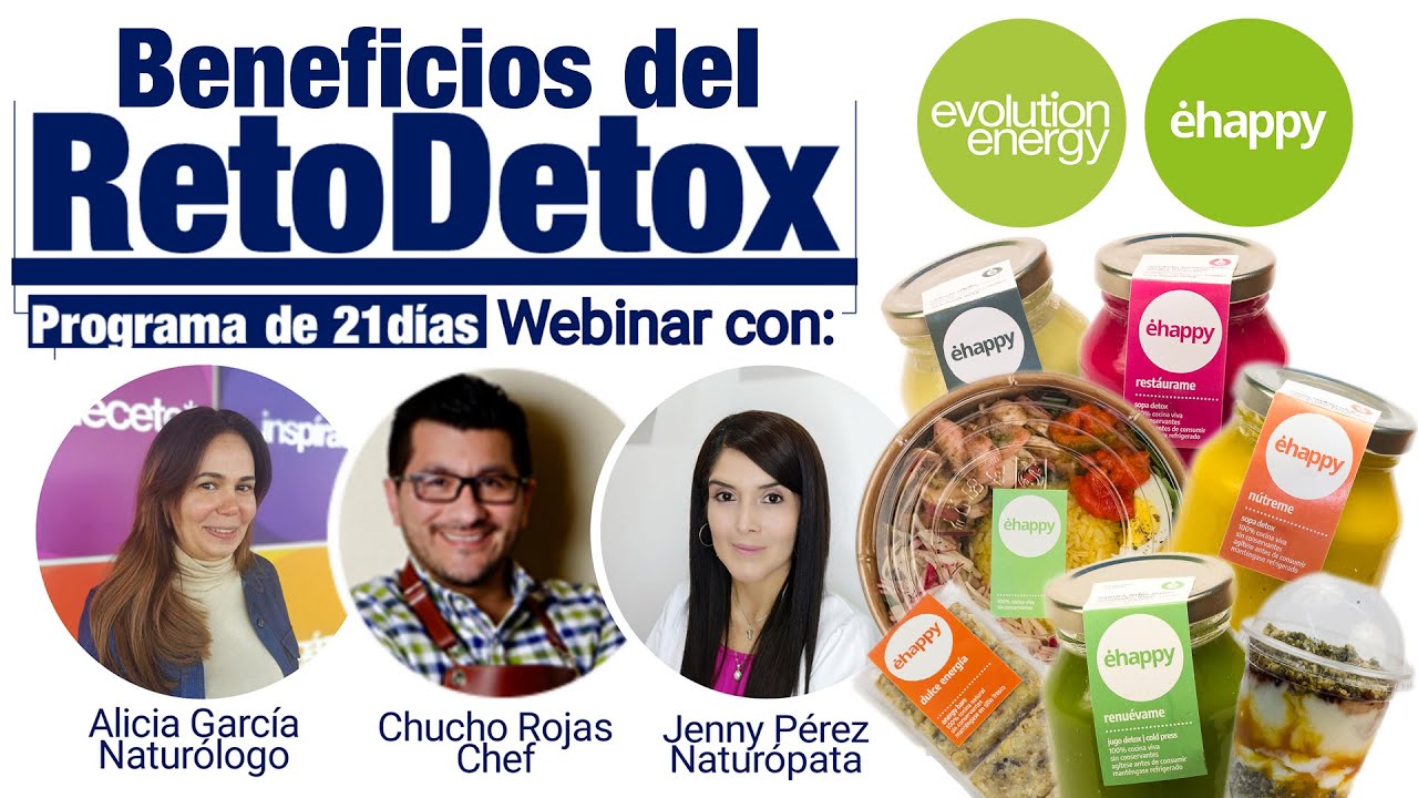 Webinar #RetoDetox de eHappy y Evolution Energy - YouTube