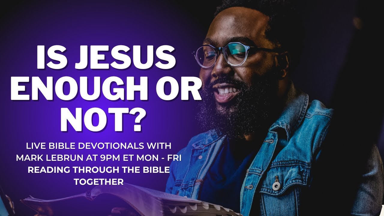 Psalms 23 | Live Bible Devotional | Mark Lebrun - YouTube