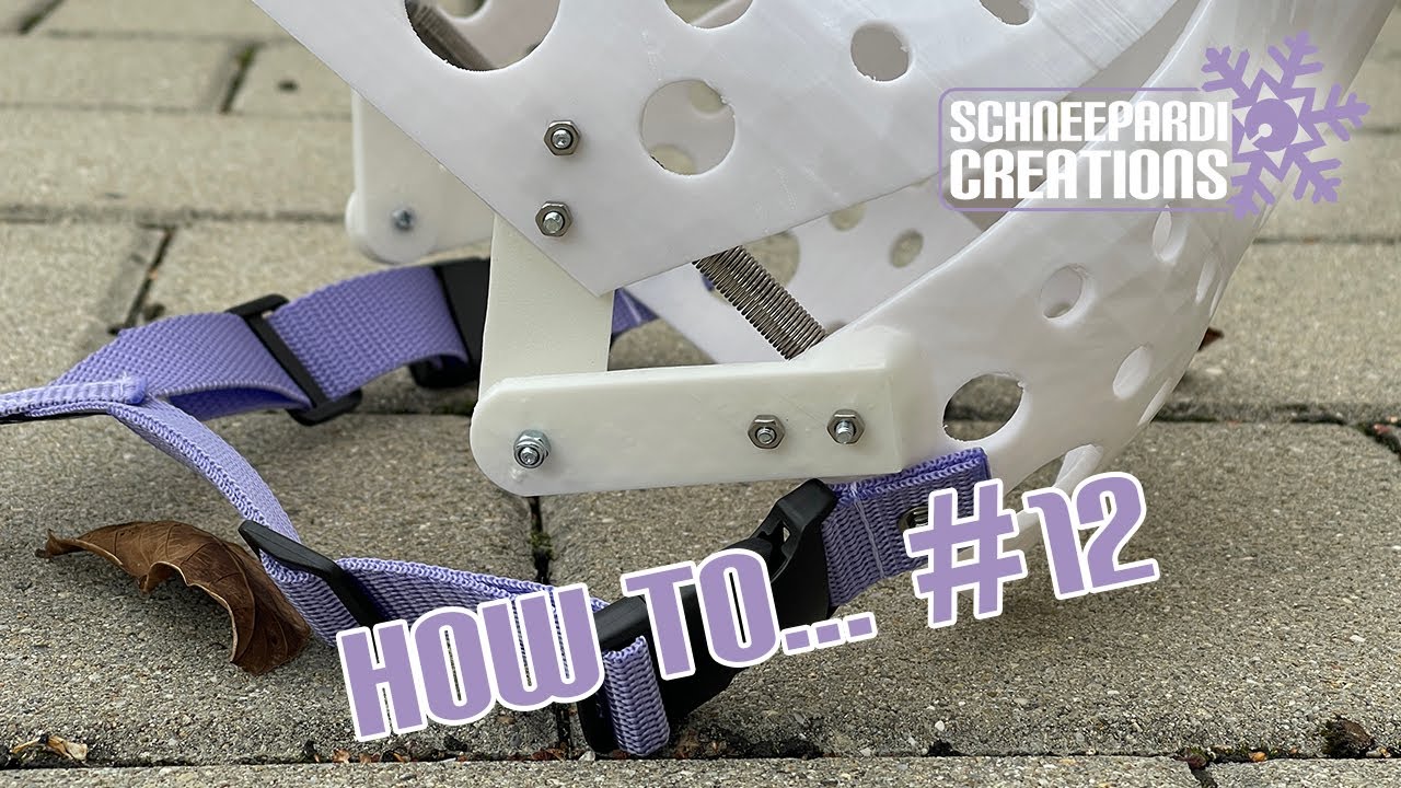 HowTo... #12 Install hinges and springs to one of my 3D-printed head ...