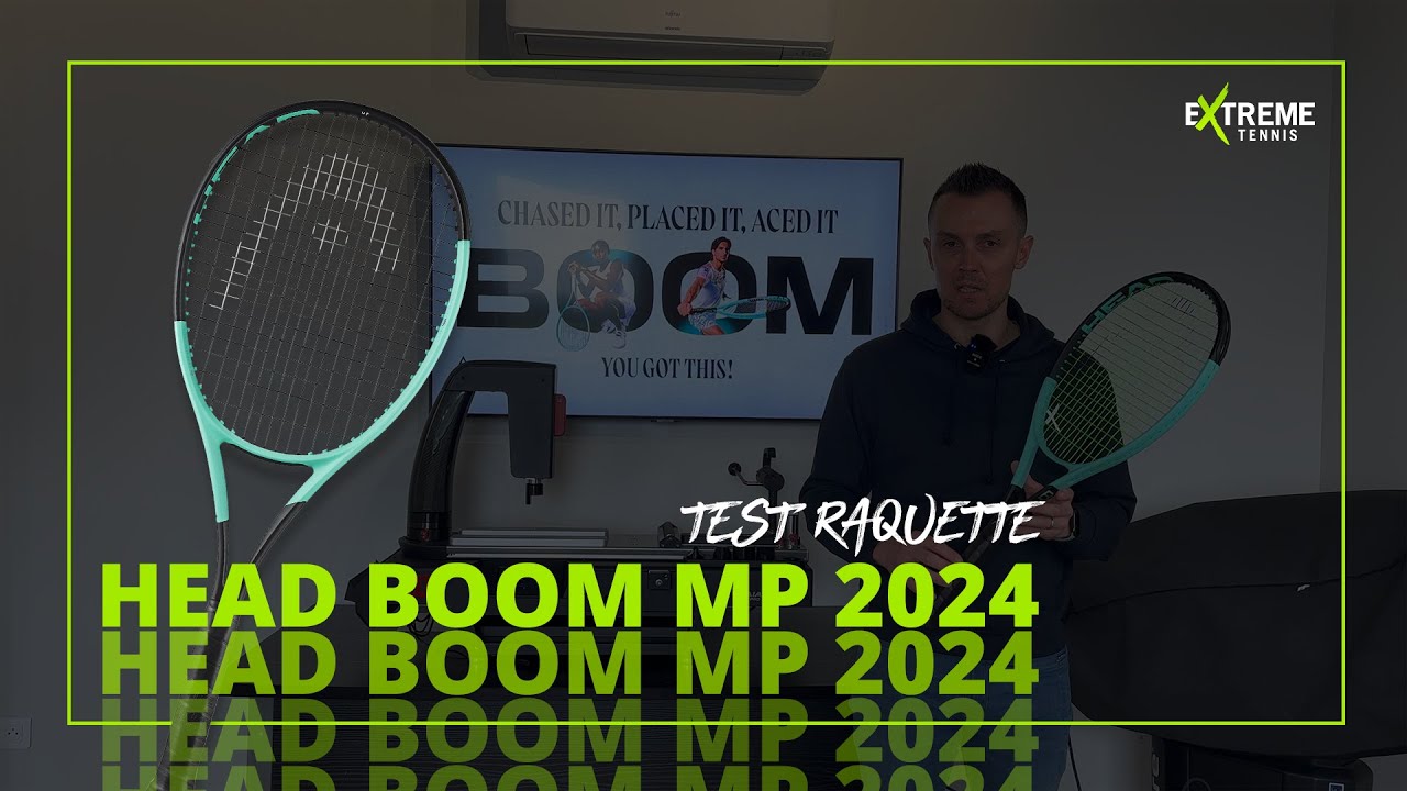 Test de la raquette : Head Boom MP 2024 - YouTube