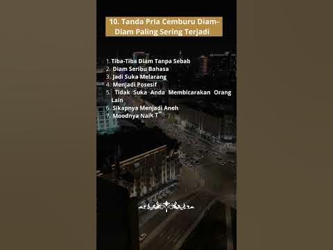 10 Tanda Pria Cemburu Diam-Diam Paling Sering Terjadi. #shortvidio - YouTube